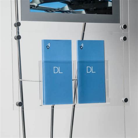 Leaflet Display Stands Stylish Acrylic A4 A5 And Dl Displays