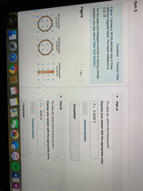 solved tem 9 constants i periodic table part a figure 1