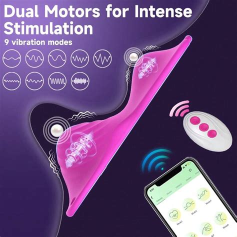 Sexy Wearable Panties Clitor Vibrator Female Application Remote Control