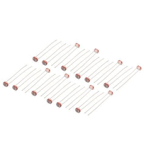 200pcs 5516 5mm 5k 10k Photoresistor Light Dependent Resistor Sensor