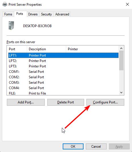 an error occurred during port configuration 5 ways to fix