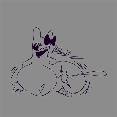 Rule 34 1boy 1girls Anthro Banbaleena Big Breasts Boobjob Breasts