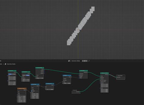 blender geo nodes trying to randomise a curve line but it s only