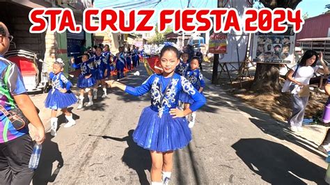 STA. CRUZ FIESTA 2024 - Drum and Lyre Parade - YouTube