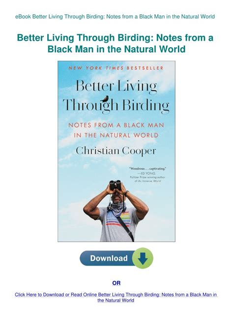 Ppt Ebook Better Living Through Birding Notes From A Black Man In The