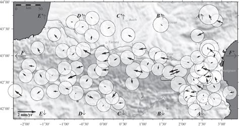 Gps Horizontal Velocity Field Into The Eurasian Reference Frame Table Download Scientific
