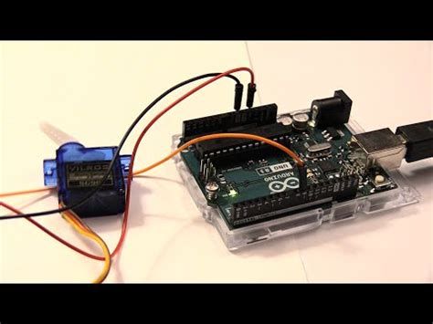 How To Run A Servo From A Arduino YouTube