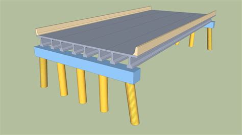 Modular Precast Bridge Section 3d Warehouse