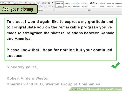 How To Address A Letter To An Embassy 14 Steps With Pictures