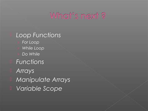 introduction to php 5 ppt