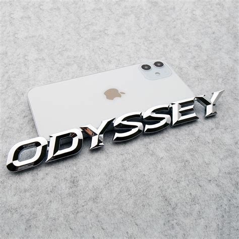 Honda Odyssey Liftgate Emblem Badge Decal Logo Rear Chrome Oem Genuine