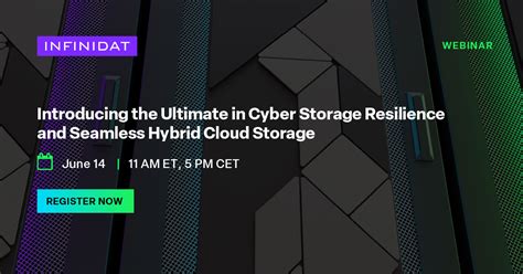 June 14 Learn About The Ultimate In Cyber Storage Resilience And