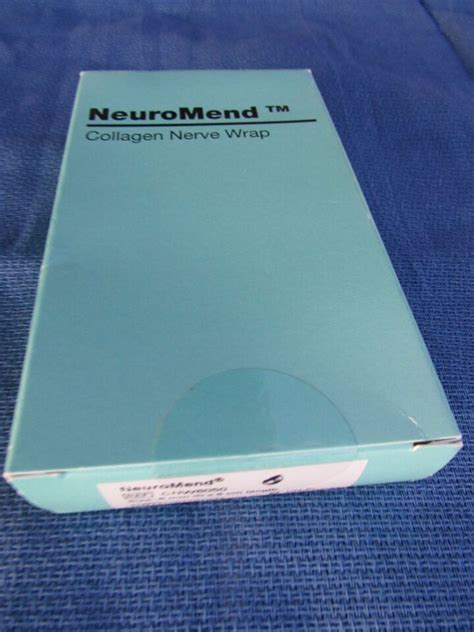 New Stryker Ref Cnw6050 Neuromend Collagen Nerve Wrap Size 6mm Id X