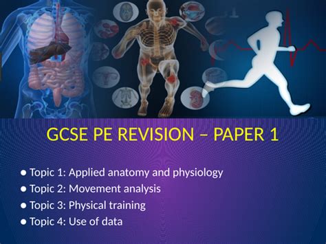Gcse Pe Edexcel New Spec Paper 1 Revision Powerpoint Teaching Resources