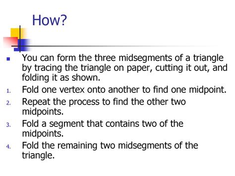 5 4 Midsegment Theorem Ppt Download
