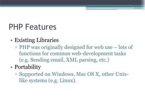Ppt Php Scripting Language Powerpoint Presentation Free Download