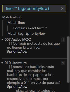 Task Todo Search Fails With Negation Bug Graveyard Obsidian Forum