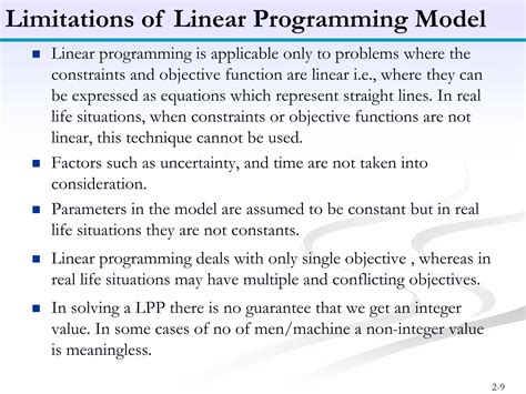 Linearprogramming Graphicalnethodppt