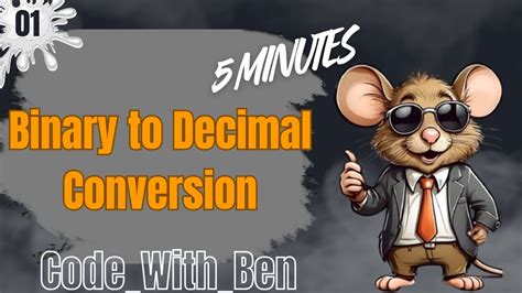 Binary To Decimal Conversion Digital Logic Design Codewithben