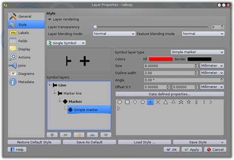 How To Make Marker Line Thicker In QGIS Geographic Information Systems Stack Exchange