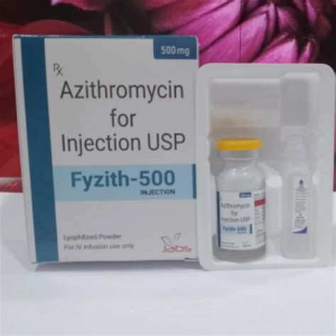 500mg Fyzith Azithromycin Injection At ₹ 100piece In Nagpur Id