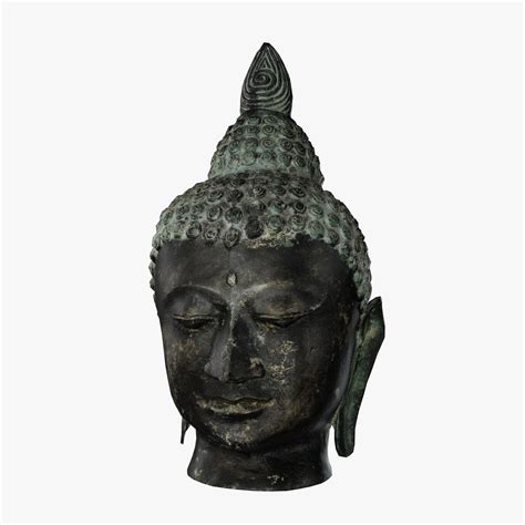 Buddha Head 3d Model 79 Max Ma Obj Dae Fbx C4d Free3d