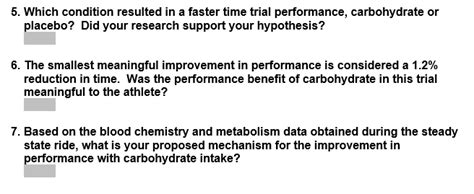 Solved DATA INTERPRETATION AND DISCUSSION QUESTIONS Use The Chegg