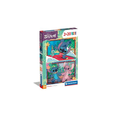 Clementoni Puzzle დისნეის სტიჩი 2x20