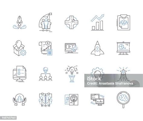스케치 및 윤곽선 선 아이콘 모음입니다 낙서 초안 개념화 렌더링 다이어그램 추적 벡터 및 선형 그림 작성 설명 지도 계획 개요 표지판 세트 아이콘에 대한 스톡 벡터 아트 및