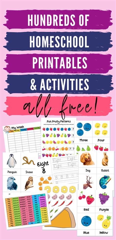 Homeschool Preschool Worksheets And Printables