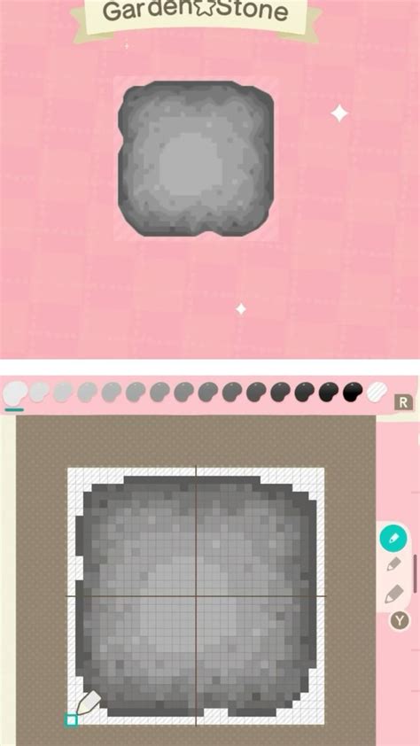 Achn Garden Stone Grid Pattern