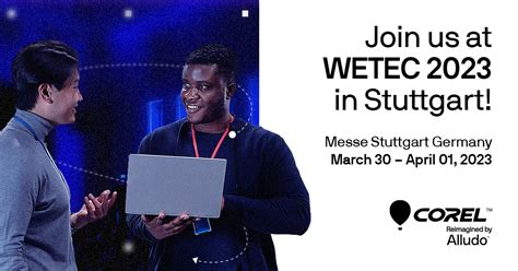 Coreldraw On Twitter We Are Thrilled To Announce We Will Be At Wetec At Messe Stuttgart Our