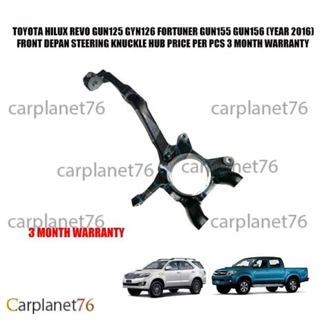 Toyota Hilux Revo Gun125 Gyn126 Fortuner Gun155 Gun156 Year 2016