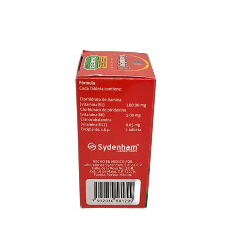 Complejo B 30 Tab Lgen Farmavrim