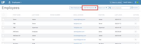 How To Create A Custom Employee Permission Role Foreup 8009295737