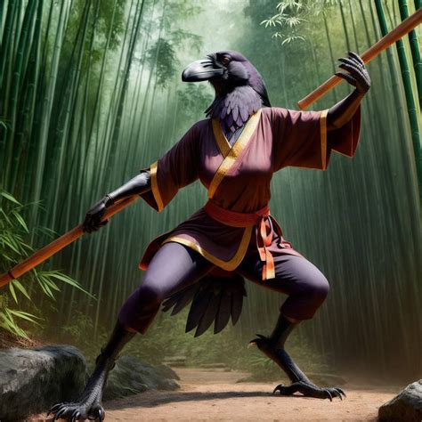 Dnd Kenku Monk By Adriftimages On Deviantart
