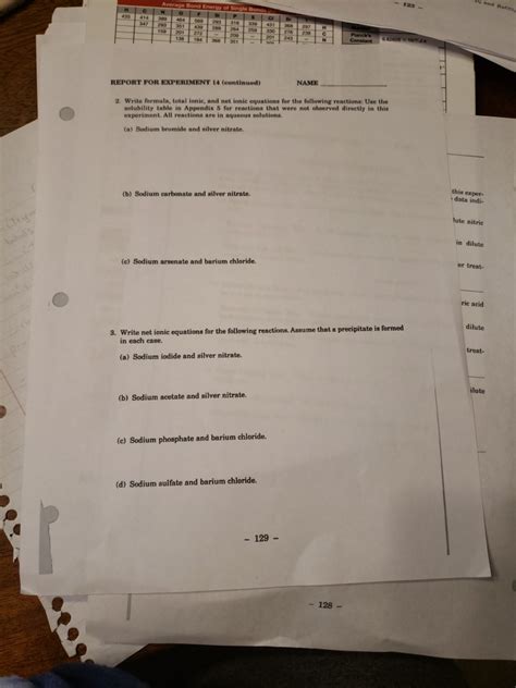 solved report for experiment 14 continued name questions