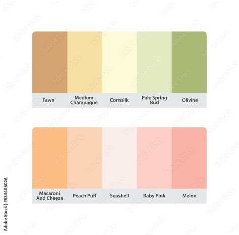Warm Color Palette Code At Loyd Martin Blog