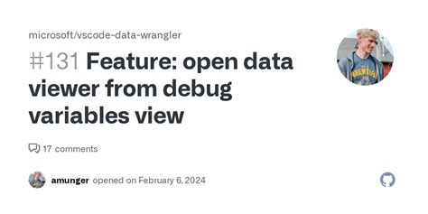 Feature Open Data Viewer From Debug Variables View · Issue 131