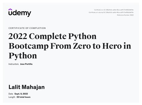 Lalit Mahajan On Linkedin Python Udemy