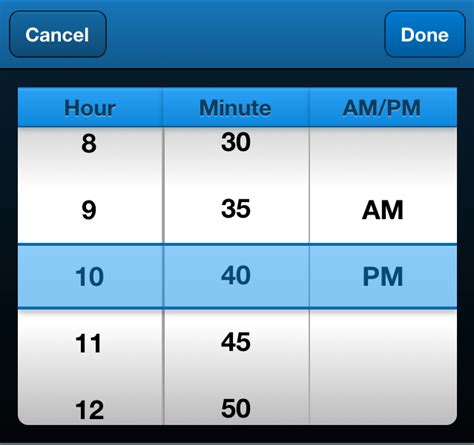 Sencha Touch 2 Extuxfieldtimepicker