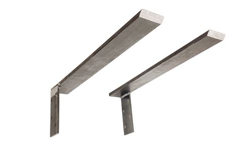 Hidden Side Metal Bracket Flat Granite Floating Shelf Marble Quartz Weldpress