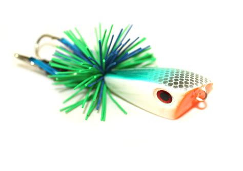 Thunder Frog Weedless Topwater Popping Lure 5cm 11g Green Mega