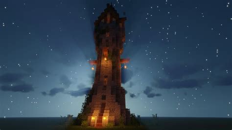 Download And Schematic Wizard Tower Weekly Build 5 Minecraft Map