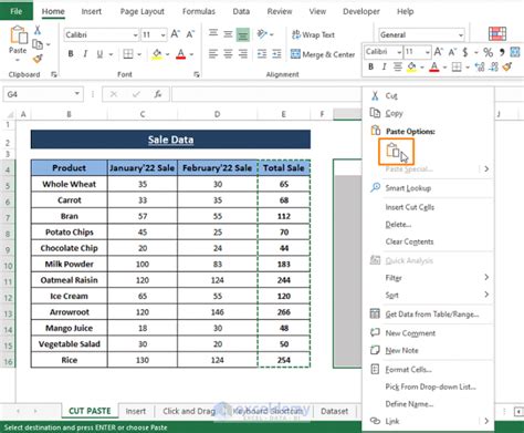 how to move a group of cells in excel 4 easy ways exceldemy