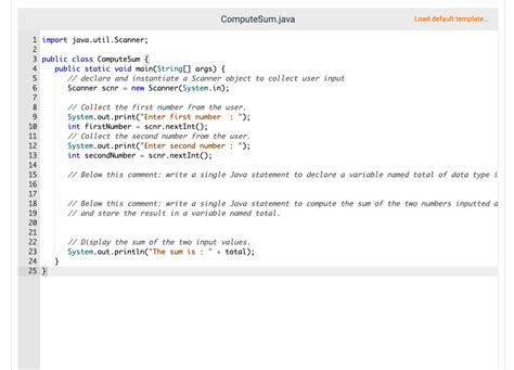solved problem description and given info complete a java