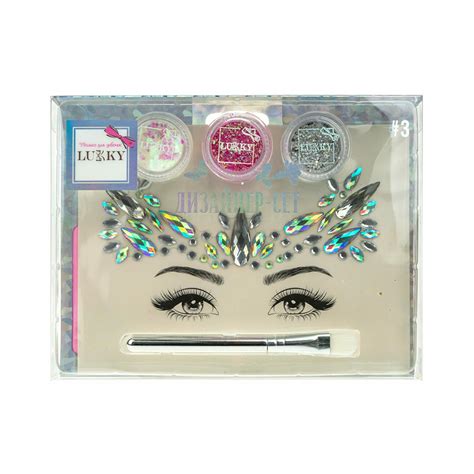 "Lukky" Дизайнер-Сет №3 " набор для дизайна лица и тела. Т18904 купить ...