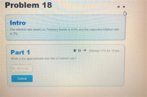 Solved Problem Intro The Interest Rate Yield On Chegg
