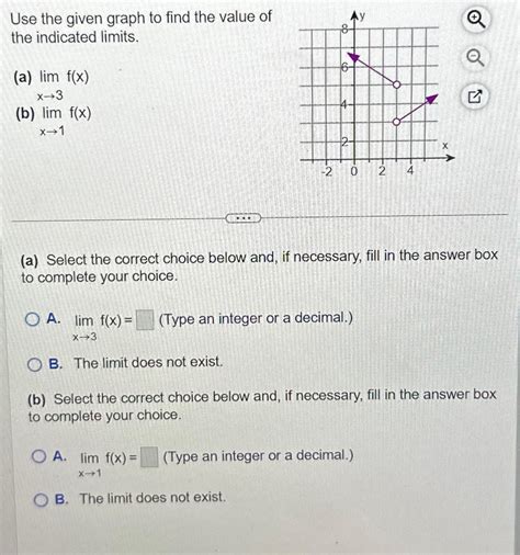 Solved Use The Given Graph To Find The Value Of The Chegg Com