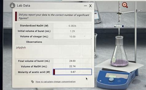 solved lab data did you report your data to the correct